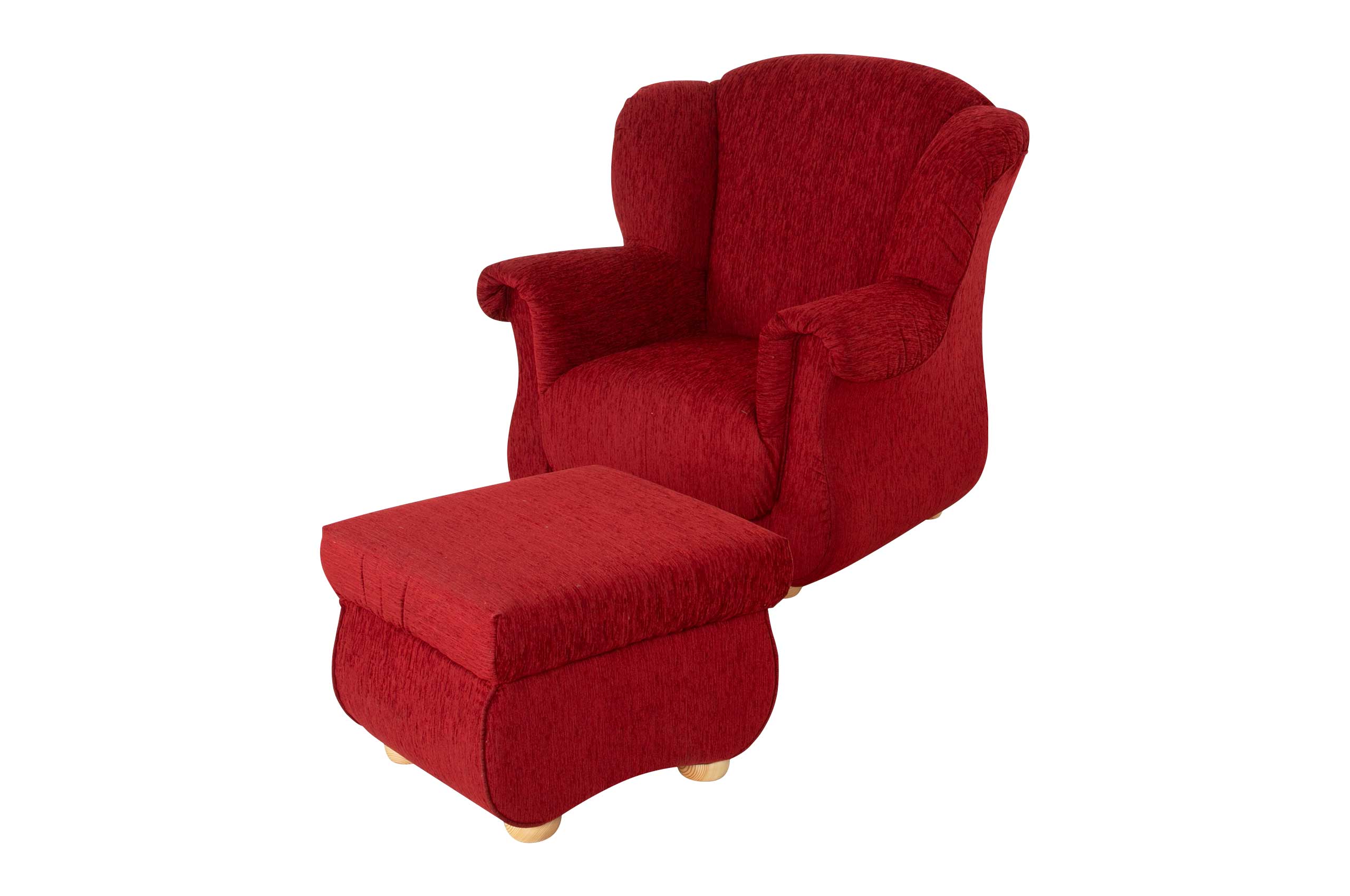 Sessel Toscana - Rot | Sofas zum halben Preis