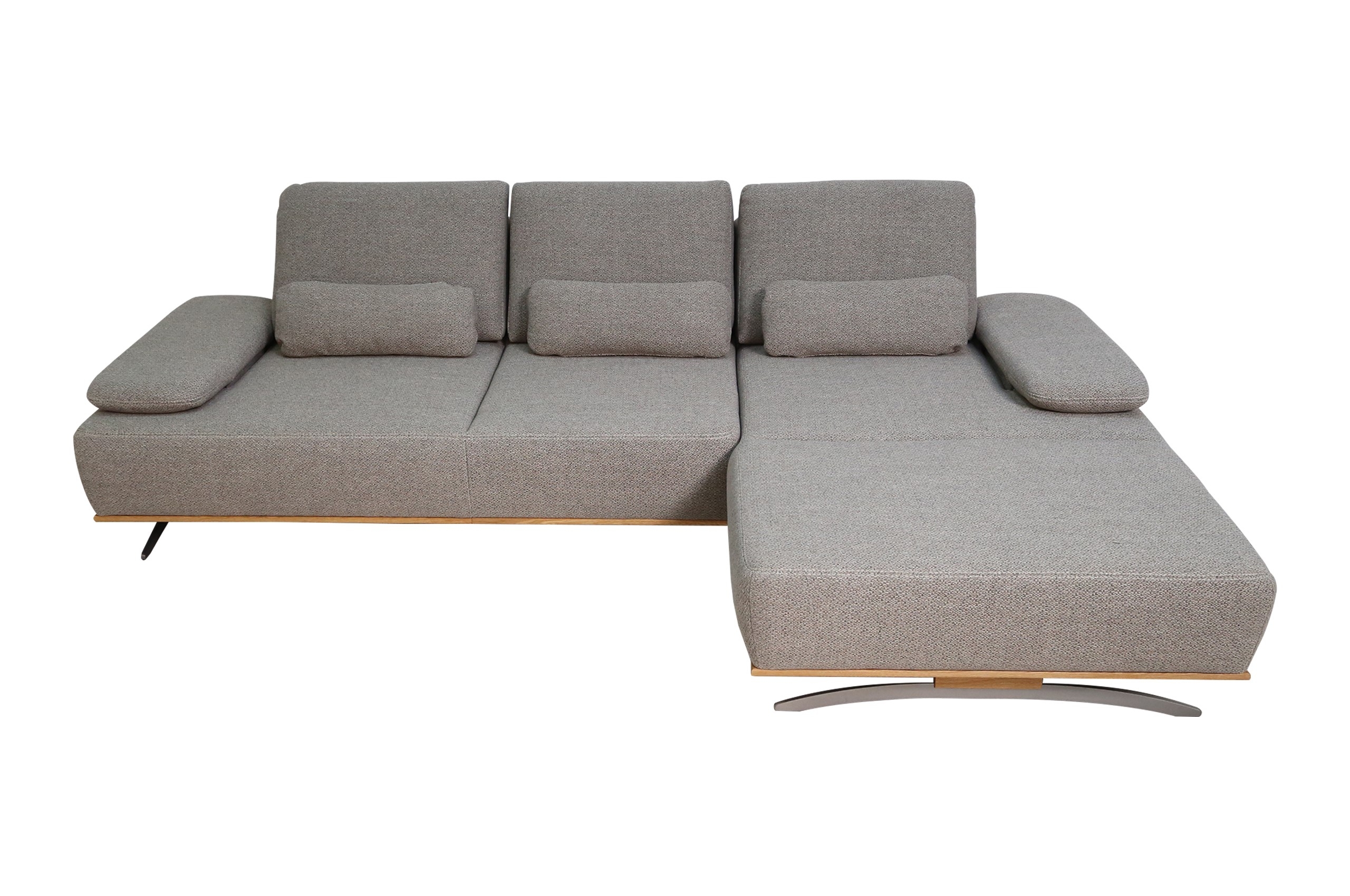 Eckcouch Pedro rechts - Taupe | Sofas zum halben Preis