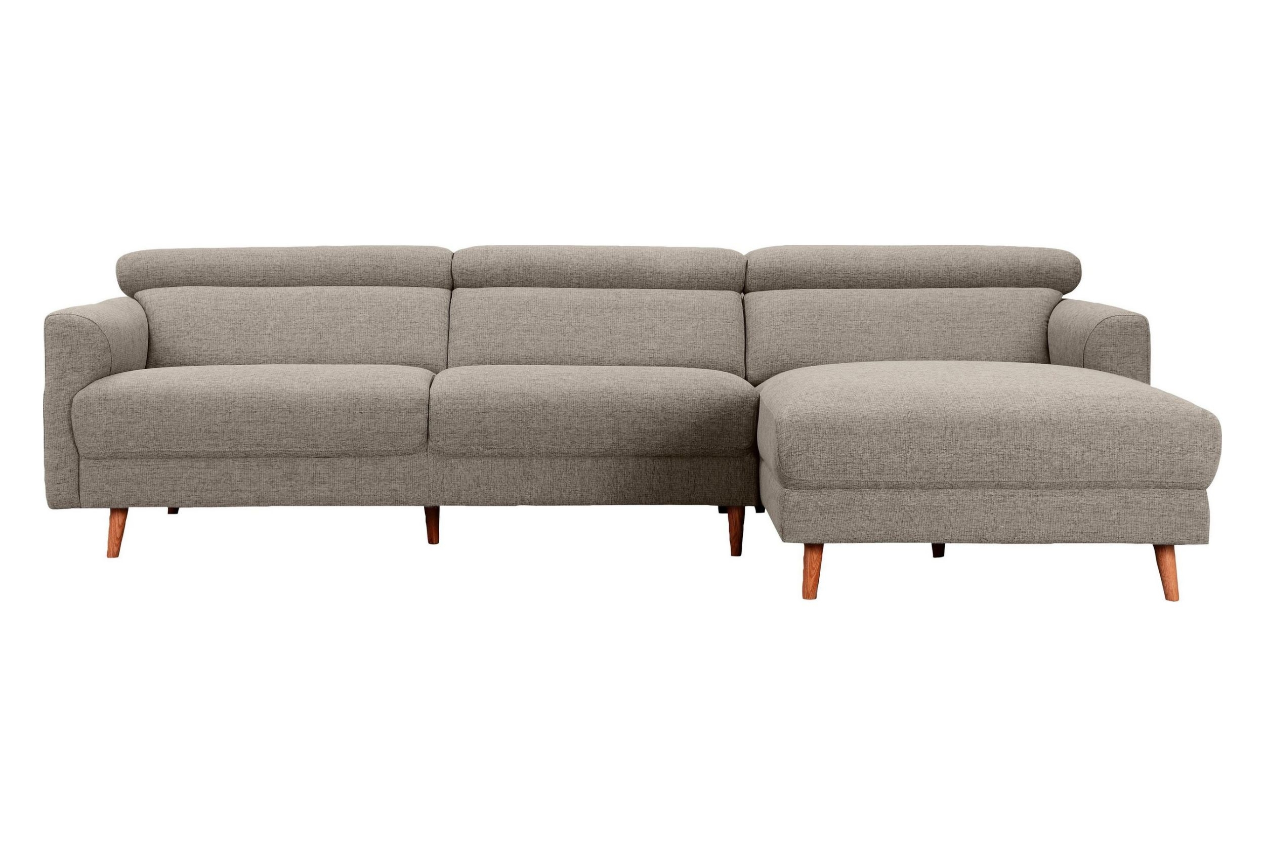 Sofa L-Form Amrum rechts - Beige | Sofas zum halben Preis