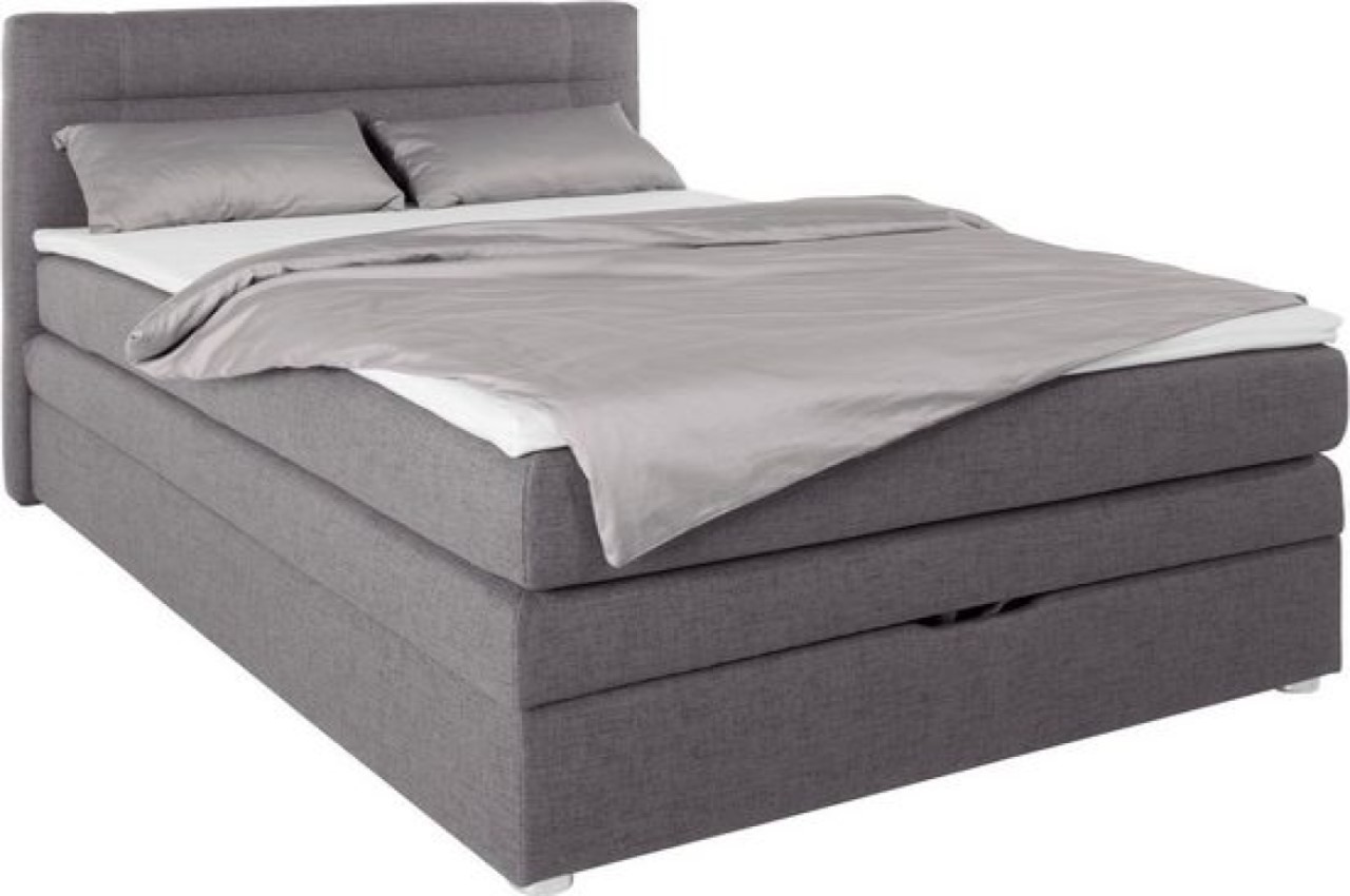 Boxspringbett 140x200 G nstig Grau