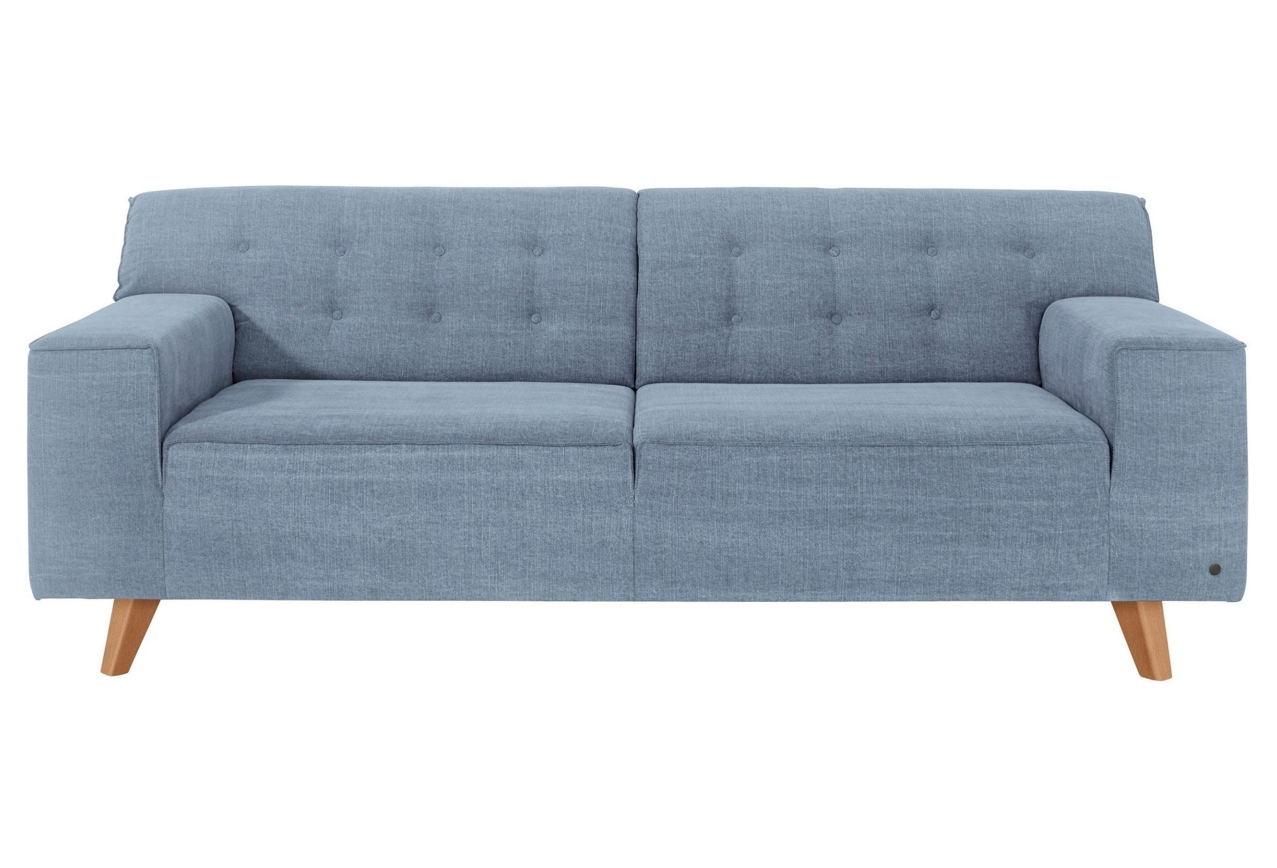Tom Tailor 2er Sofa Nordic Chic  Blau mit Federkern  Sofas zum halben  