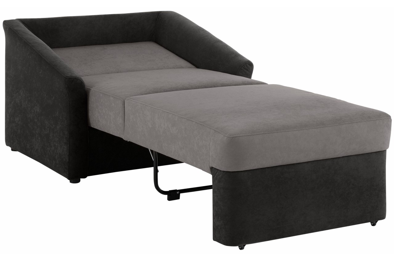 Sessel Sleepy  mit Schlaffunktion  Grau  Sofas zum halben Preis