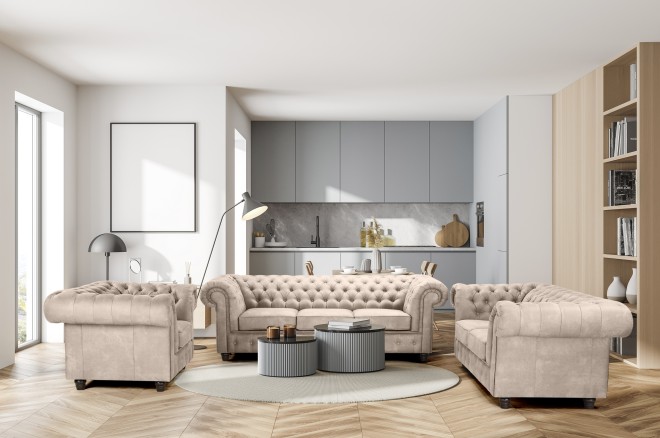 Grey sofa 3 and 2 store