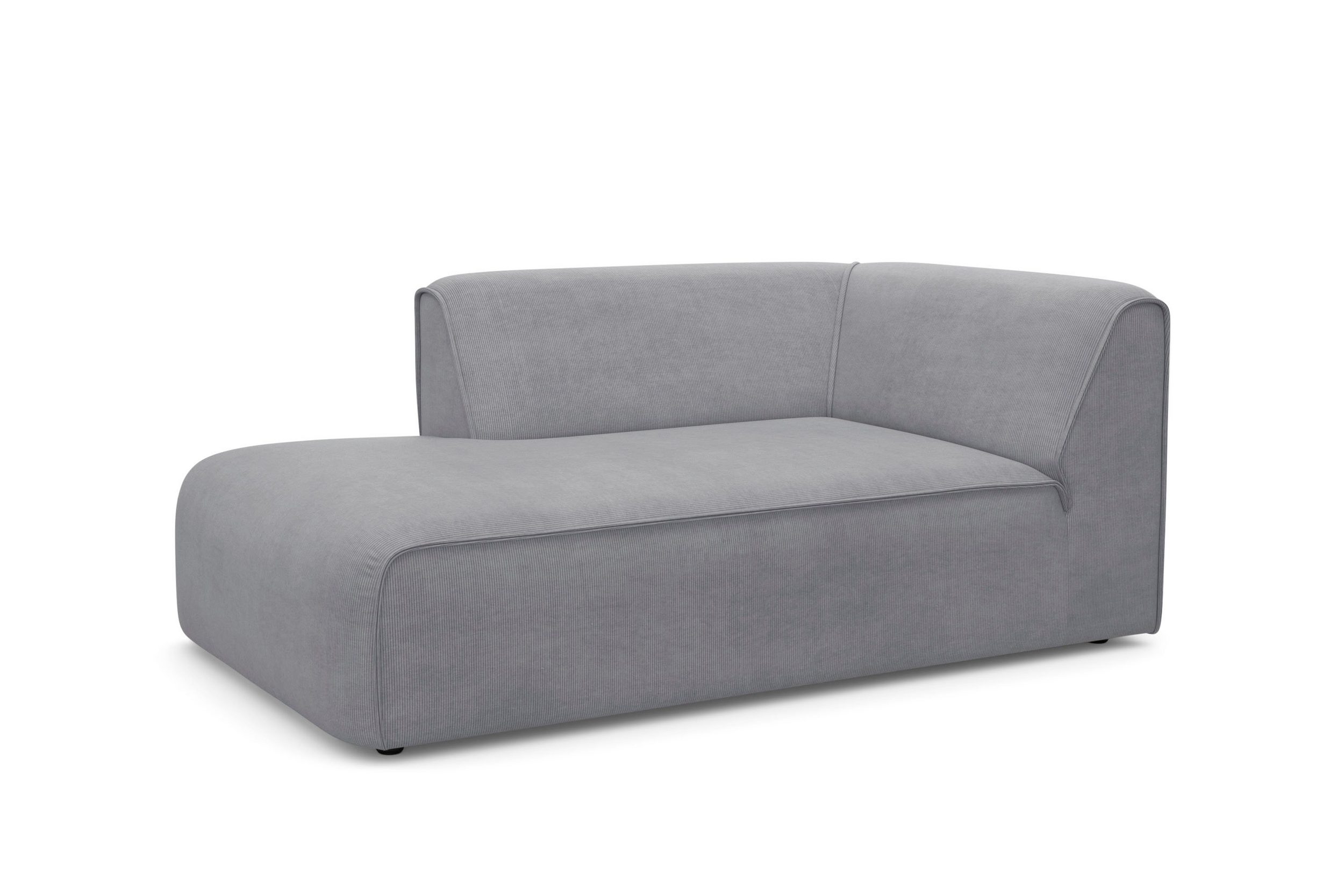 Recamiere Ares links - Grau | Sofas zum halben Preis